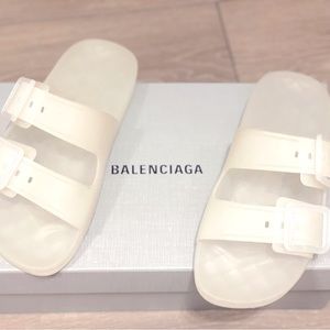 Balenciaga | Shoes | Balenciaga Mallorca Sandal Transparent Plastic ...
